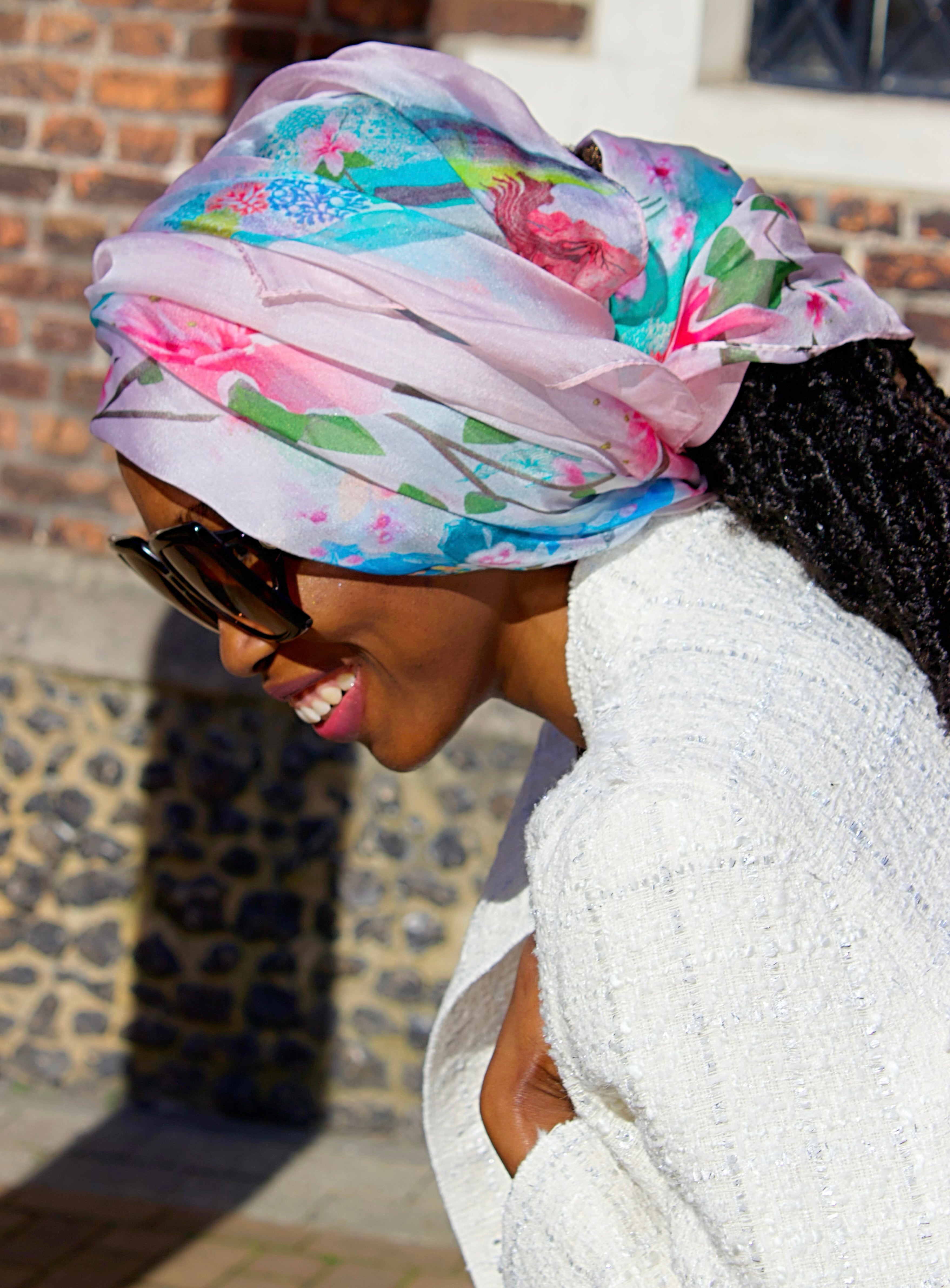 100% Pure Mulberry Silk Rectangular Scarves - AfroHairCandy